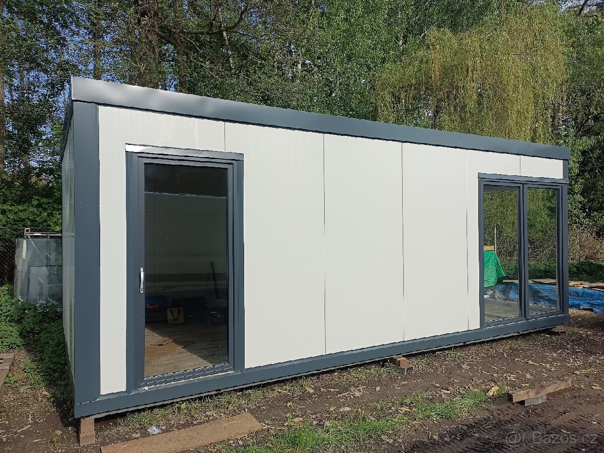 OBYTNÝ KONTEJNER CELOROČNÍ 3,2 x 7 m - TOP :: Moderni-bydleni
